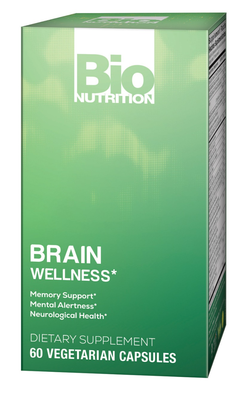 Nature's Discount - Bio Nutrition Brain Wellness 60 Veg Caps (854936003495)